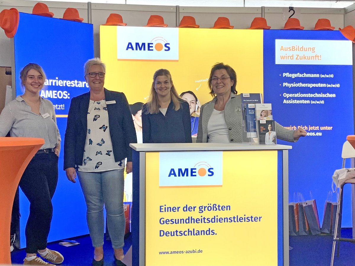 AMEOS präsentiert sich auf der Ausbildung49 | AMEOS Gruppe